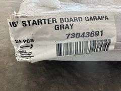 Garapa Gray Composite Starter Decking 5/4"x6"x16' - Lambrecht Auction, Inc.
