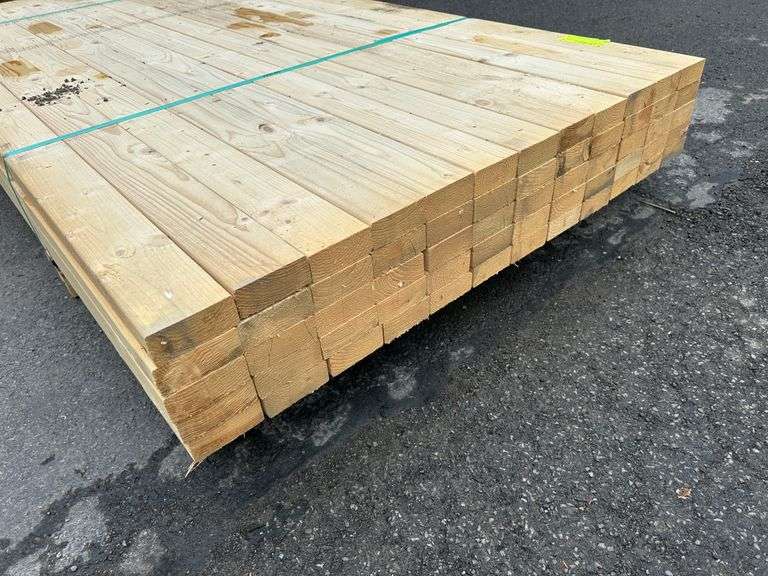 Euro Spruce Dimensional Lumber 2"x4"x88" - Lambrecht Auction, Inc.