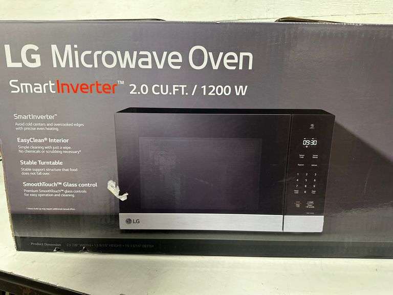 LG NeoChef 2.0 cu. ft. 1200-Watt Countertop Microwave - Lambrecht ...