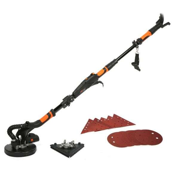 Dual-Head Drywall Sander with 15-Foot Dust Hose - Lambrecht Auction, Inc.