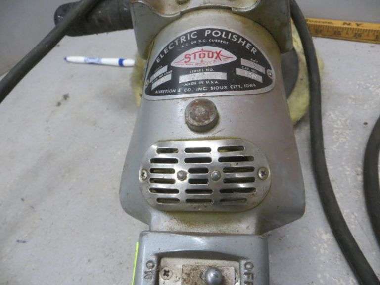 Sioux Sander/Polisher - Lambrecht Auction, Inc.