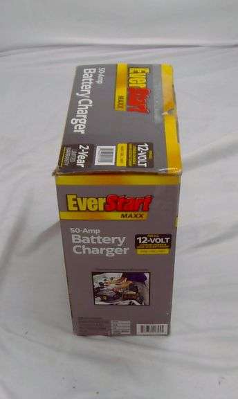 Everstart Maxx 15 Amp Automotive Battery Charger with 50 Amp Engine ...