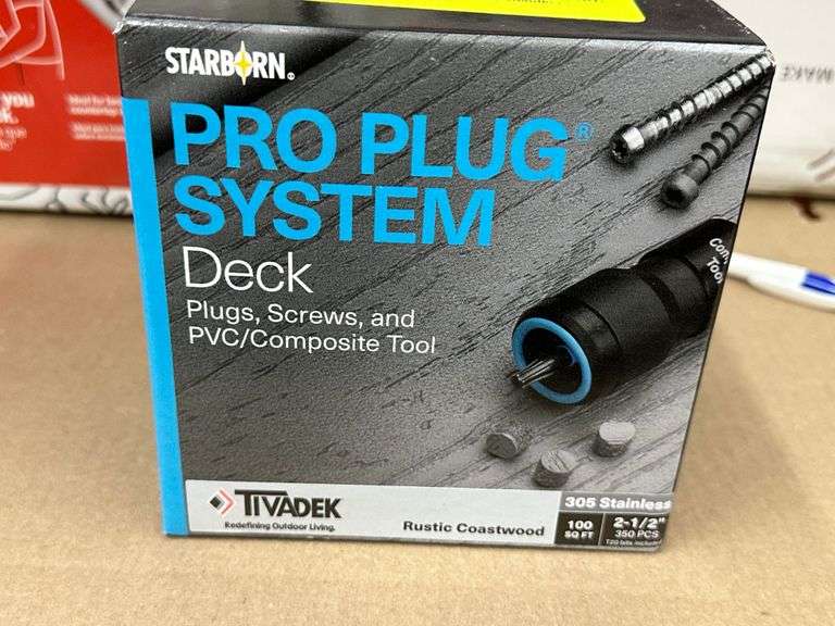 MoistureShield Pro Plug System 'Coastwood' - Lambrecht Auction, Inc.