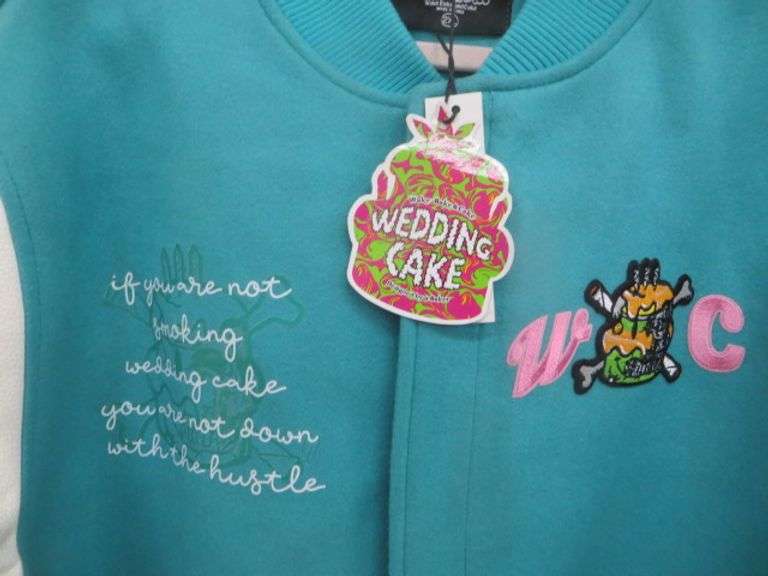Wedding Cake Varsity Jacket 2XL - Lambrecht Auction, Inc.