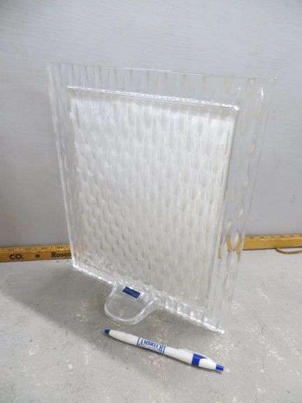 Waterford Crystal Picture Frame - 8x10" Photo - Lambrecht Auction, Inc.