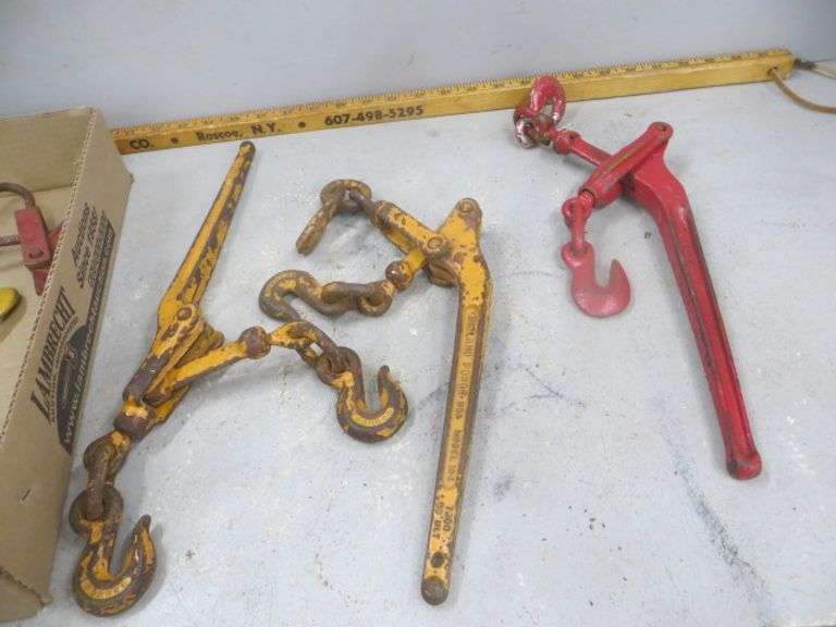 Five 1/4" Snap Binders - Lambrecht Auction, Inc.