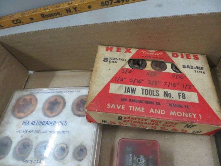 Thread Chasers, Screw Extractors, etc. - Lambrecht Auction, Inc.