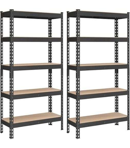 Li Jiu Home 5 Tier Metal Shelf - Lambrecht Auction, Inc.