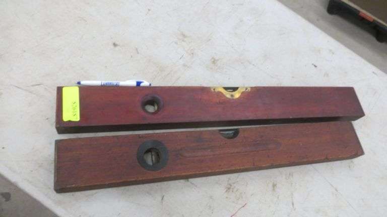 Antique Wooden Levels - Lambrecht Auction, Inc.