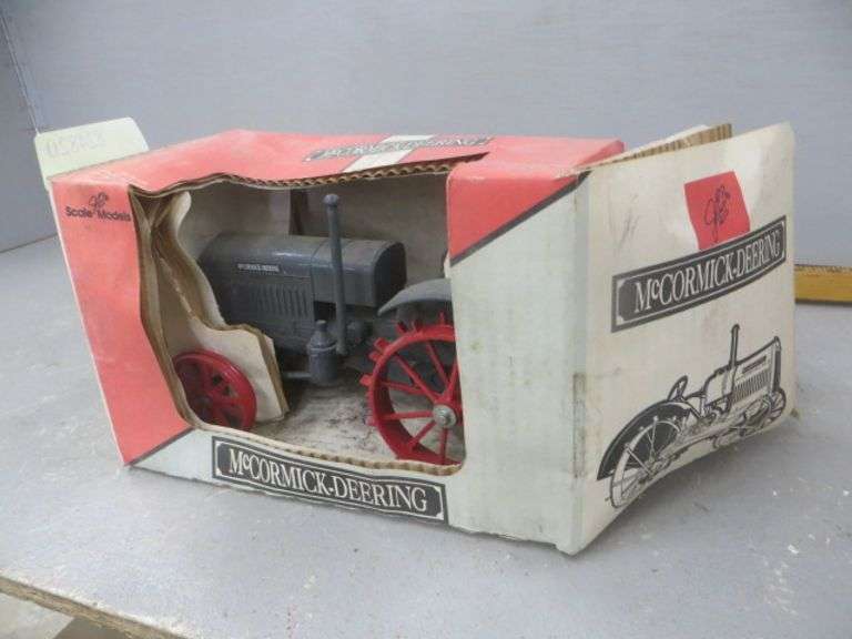 Ertl McCormick Deering 1/16 Scale Model Tractor - Lambrecht Auction, Inc.