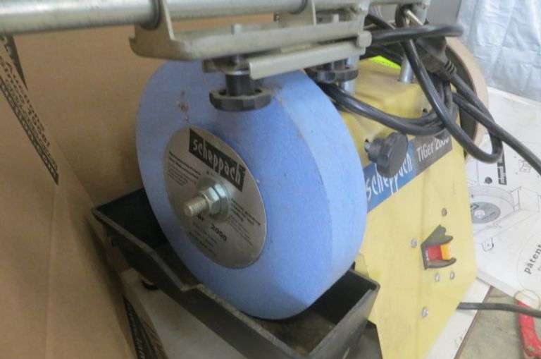 Scheppach Tiger 2000 Wet Grinder - Lambrecht Auction, Inc.