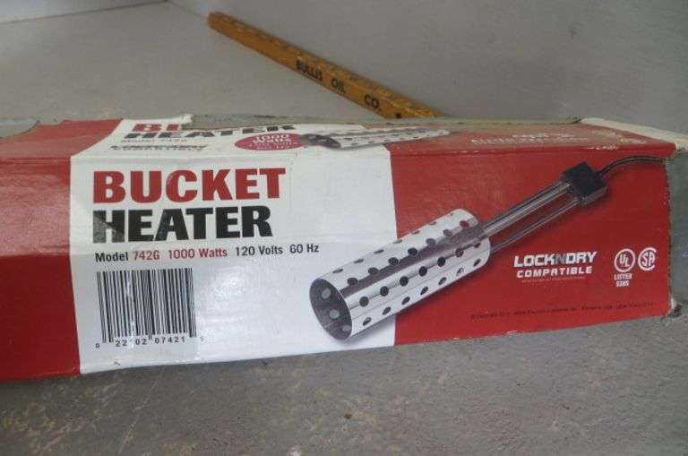 Water Bucket Heater - Lambrecht Auction, Inc.