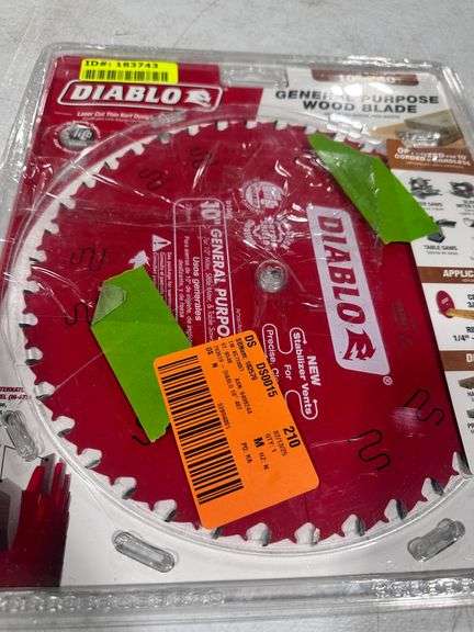 10 in. x 40-Tooth General Purpose Circular Saw Blade - Lambrecht ...