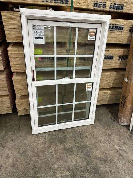 White Double Hung Composite 6-Lite Window 31.625"x49.25" - Lambrecht ...