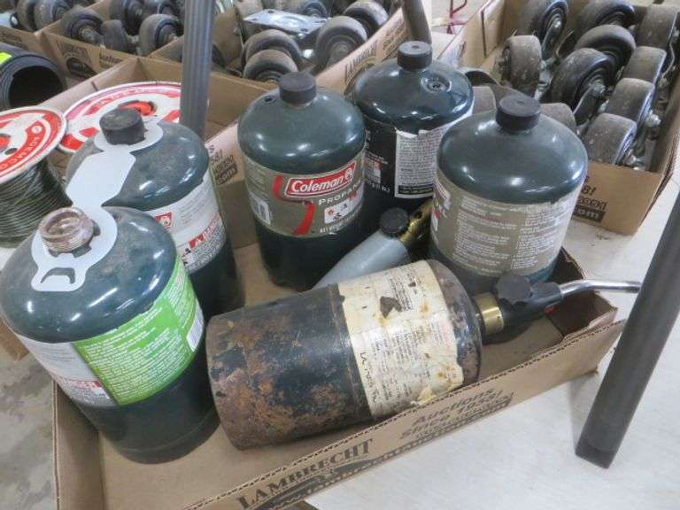 Propane Torches, Tanks - Lambrecht Auction, Inc.