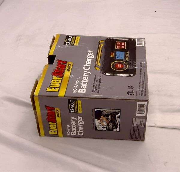 Everstart Maxx 15 Amp Automotive Battery Charger with 50 Amp Engine ...