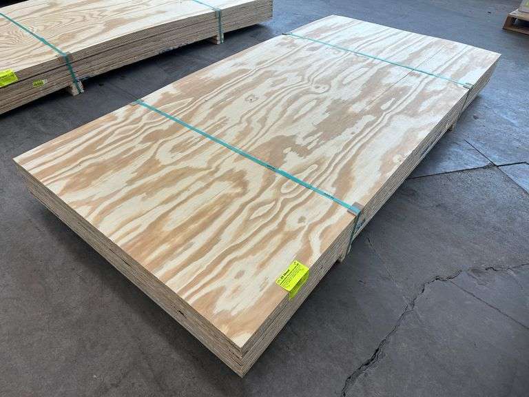 Sanded Shop Plywood 1/4"x48"x96" - Lambrecht Auction, Inc.