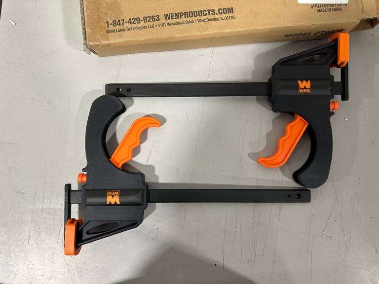 WEN 7.5-Inch Quick Release Track Saw Clamps, Two Pack - Lambrecht ...