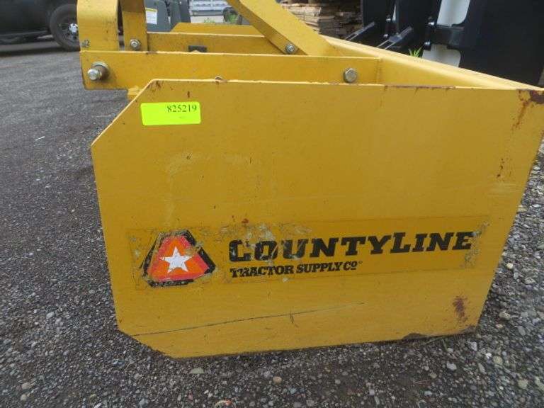 3 Pt. Hitch Box Blade w/ Scarifiers -5' - Lambrecht Auction, Inc.