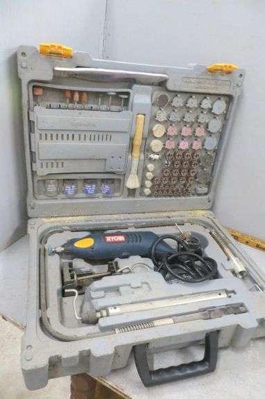 Ryobi Rotary Tool w/ Case - Lambrecht Auction, Inc.