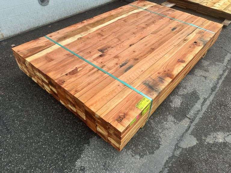Rough Cut Redwood Dimensional Lumber 2"x4"x6' - Lambrecht Auction, Inc.