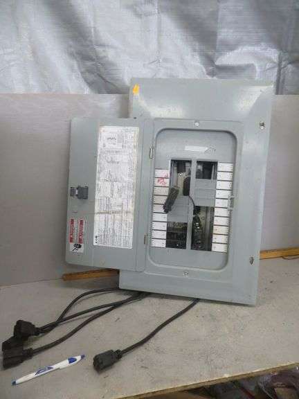 Eaton Breaker Box Sub Panel - Lambrecht Auction, Inc.