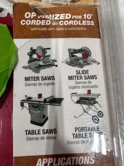 10 in. x 40-Tooth General Purpose Circular Saw Blade - Lambrecht ...