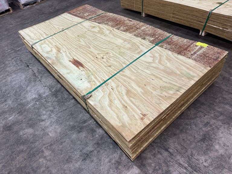 Pressure Treated Plywood 1/2"x48"x96" - Lambrecht Auction, Inc.