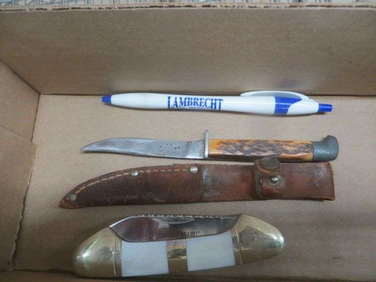 Two Rough Rider Knives - Lambrecht Auction, Inc.