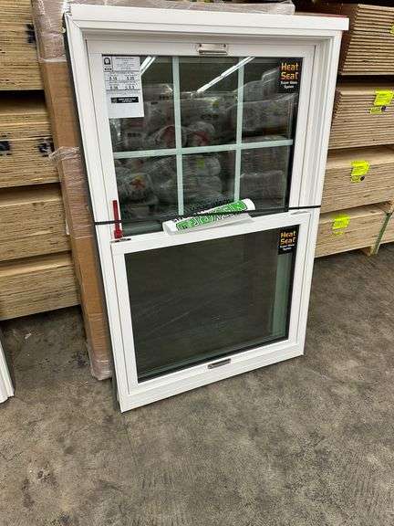 2 White Double Hung Composite 6-Lite Windows 31.75"x48.5" - Lambrecht ...