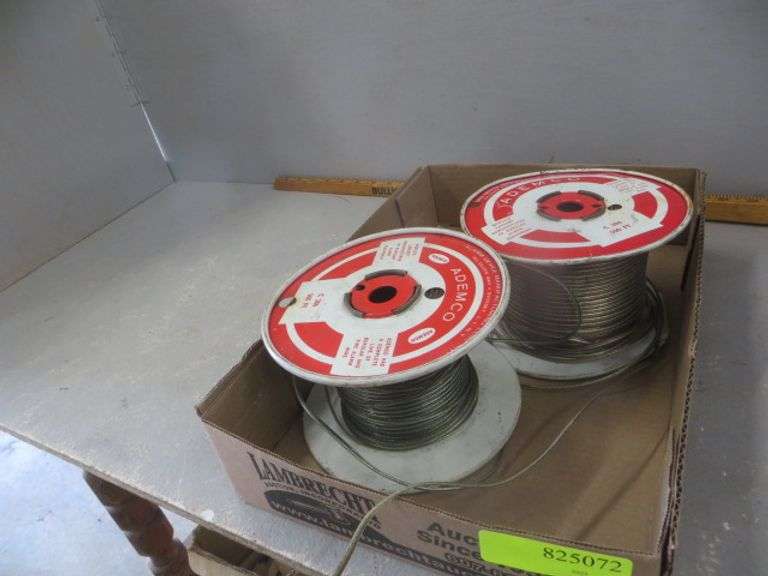 Alarm wire - 2 Strand Copper & Aluminum - Lambrecht Auction, Inc.