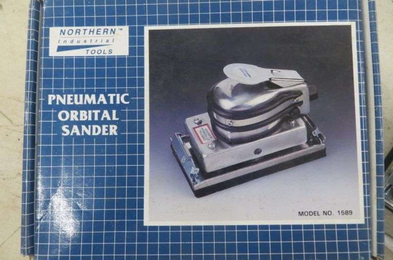 Northern Tool Orbital Air Sander - NIB - Lambrecht Auction, Inc.