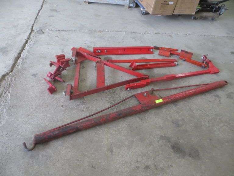 Boom Pole, A-Frame, Asst. Steel - Lambrecht Auction, Inc.
