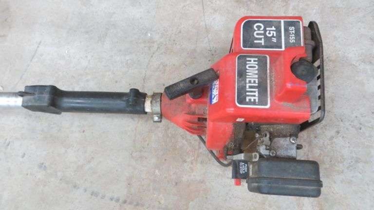 Homelite 15" Cut String Trimmer - Lambrecht Auction, Inc.