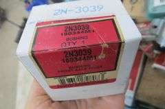 Crate Full of Spark Plugs, Electrical Components, etc. - Lambrecht ...