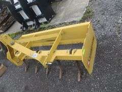 3 Pt. Hitch Box Blade w/ Scarifiers -5' - Lambrecht Auction, Inc.