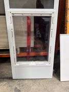 Extra Large White Pet and Dog Patio Door Insert - Lambrecht Auction, Inc.