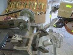 Two Older Key Machines & Key Blanks - Lambrecht Auction, Inc.