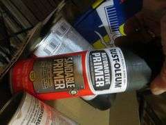 Auto Primer (5 Cans), New Spray Gun Handle - Lambrecht Auction, Inc.