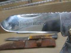 Two Rough Rider Knives - Lambrecht Auction, Inc.