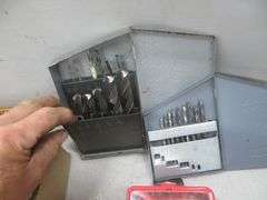 Assorted Drill Bits & Chucks - 2 Boxes - Lambrecht Auction, Inc.