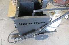 Ryno Work Asphalt Melter Machine w/ 6 bxs of Dura-Fill Asphalt ...