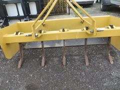 3 Pt. Hitch Box Blade w/ Scarifiers -5' - Lambrecht Auction, Inc.