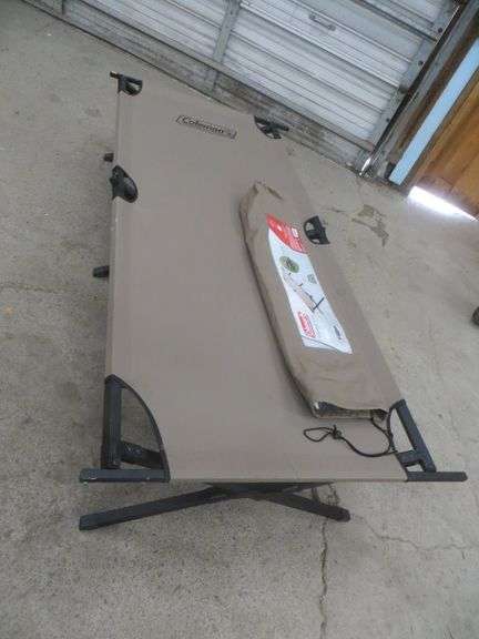 Coleman Cot - 17x75x30" - Lambrecht Auction, Inc.