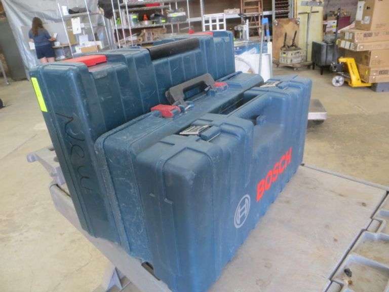 Empty Bosch Cases - Lambrecht Auction, Inc.