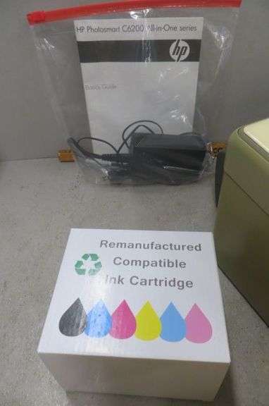 HP Photosmart Printer C6200 w/Ink - Lambrecht Auction, Inc.