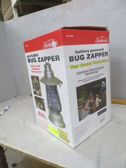 Sunbeam Portable Bug Zapper - Lambrecht Auction, Inc.