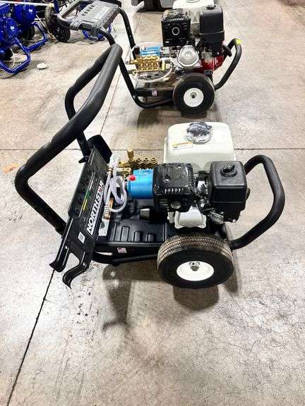 Aluminum Frame Pressure Washer w/ CAT Pump & Honda 200 series Engine ...
