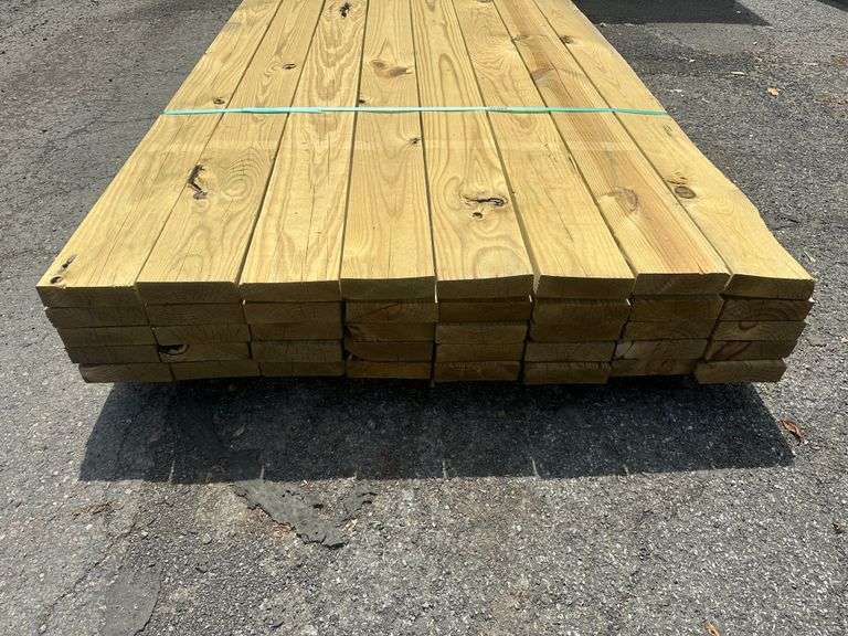 Pressure Treated Dimensional Lumber 2"x6"x8' - Lambrecht Auction, Inc.