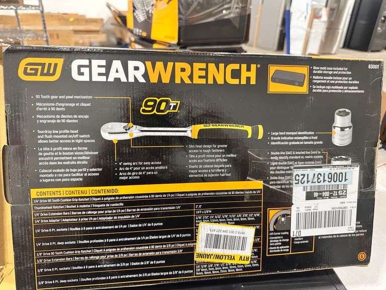 GearWrench Socket set - Lambrecht Auction, Inc.